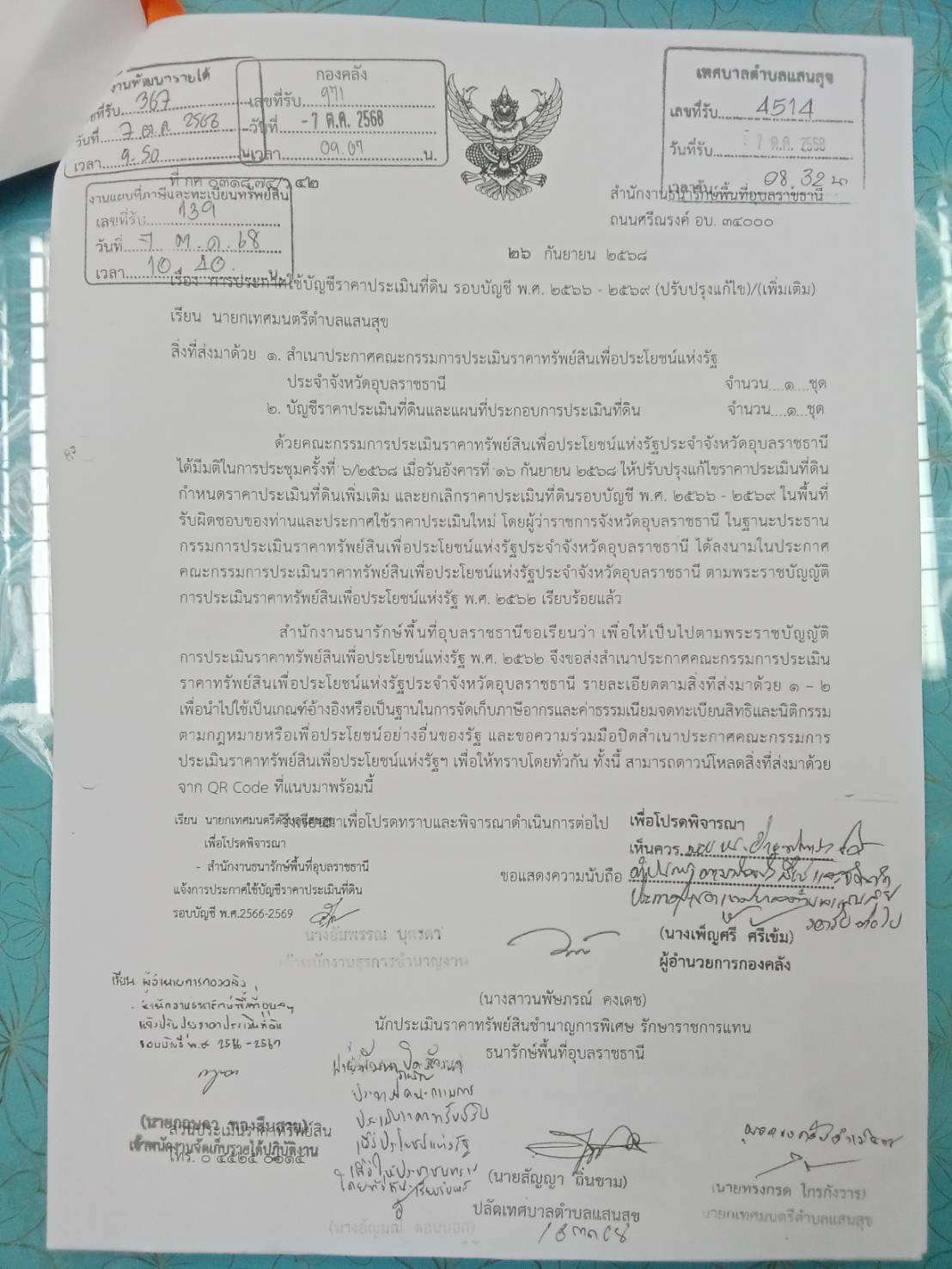 เทศบาลตำบลแสนสุข-อำเภอวารินชำราบ จังหวัดอุบลราชธานี 34190